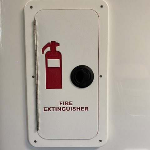 Fire Extinguisher Storage Box (large) - Trimmed Out Inc
