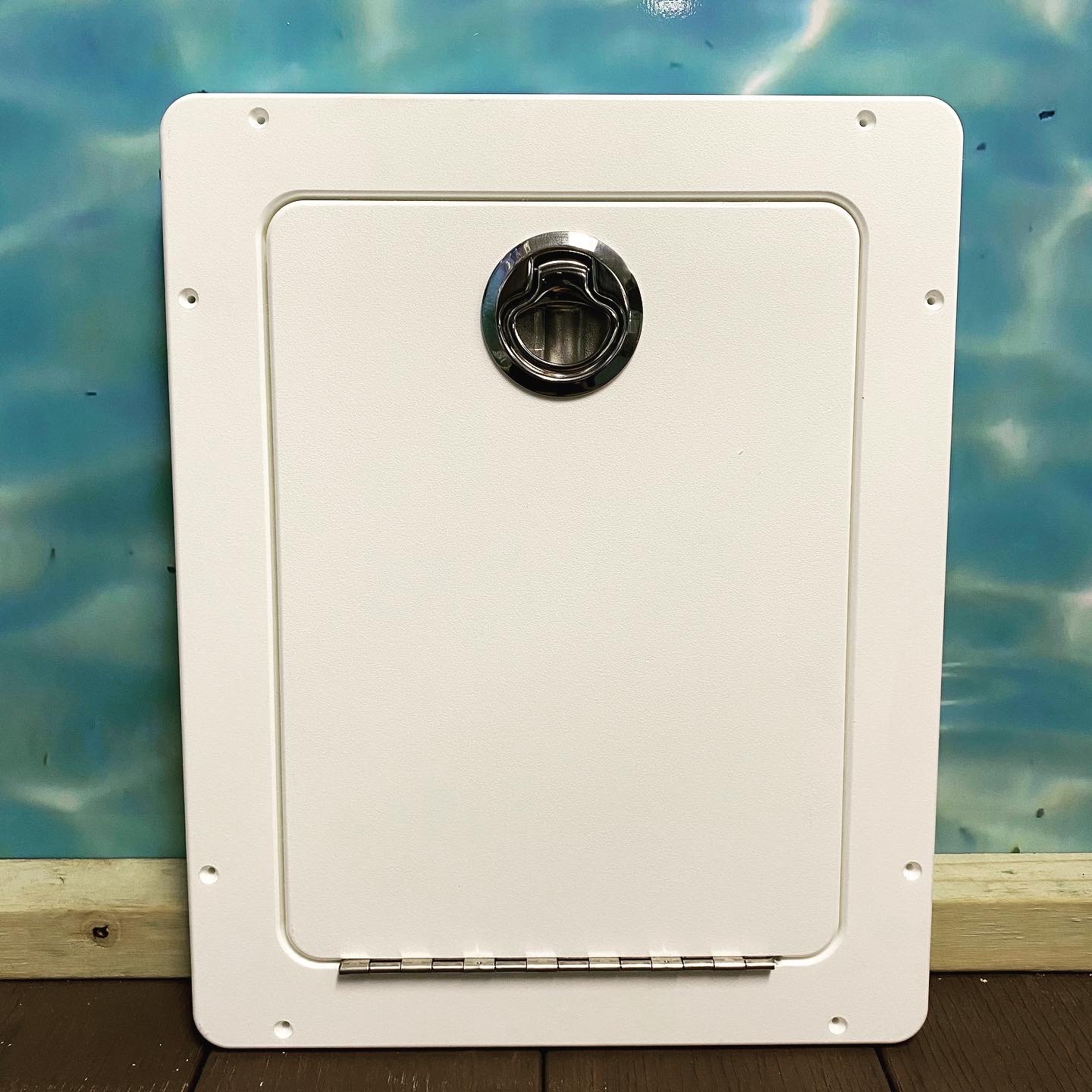 Fold Down/Lift Out Hatch Door 24"H x 14" W - Trimmed Out Inc