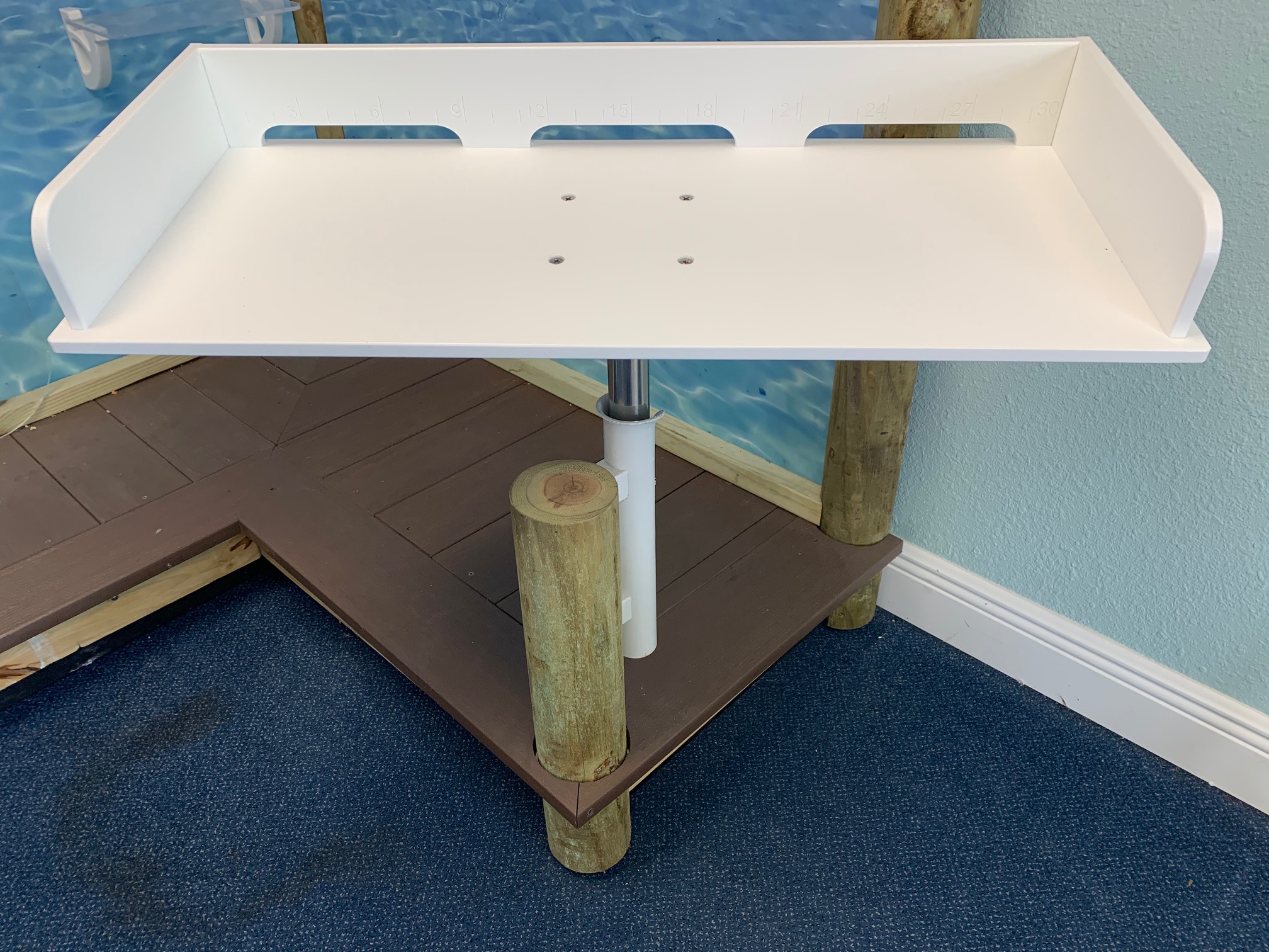 Filet Table with Magma Levelock Rod Mount - Trimmed Out Inc