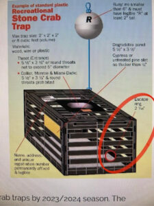 Stone Crab Trap ID Tags - Trimmed Out Inc